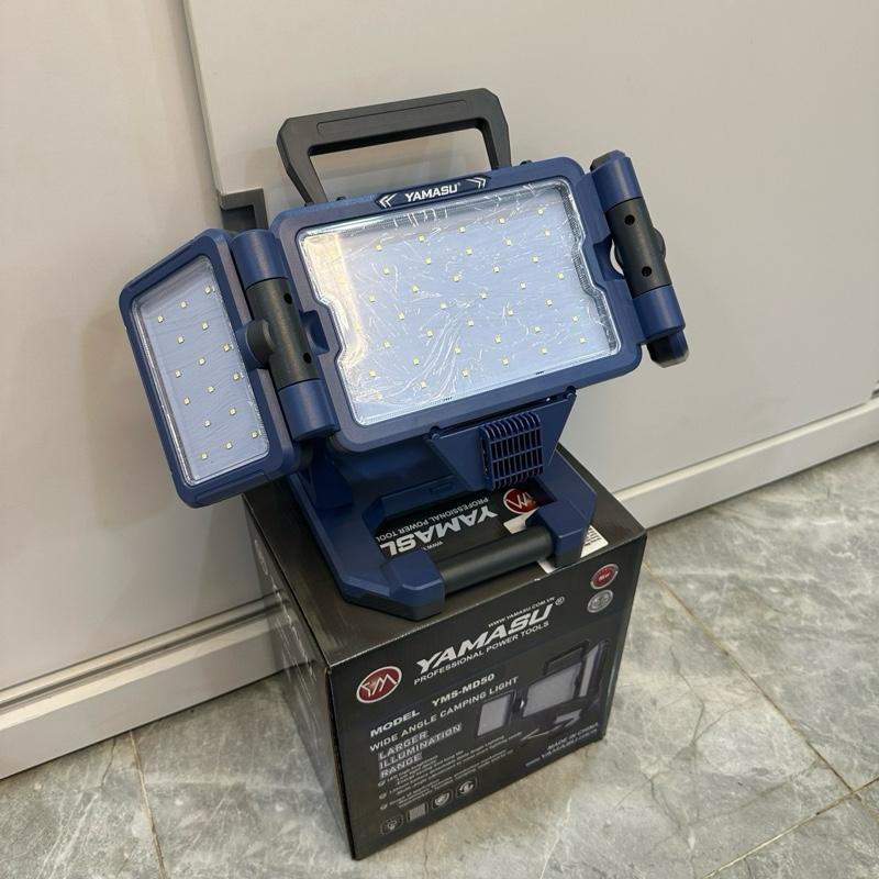 Đèn led siêu sáng Yamasu YMS-MD50: 2Cánh 150W - dùng chân pin M21 (CHƯA ...